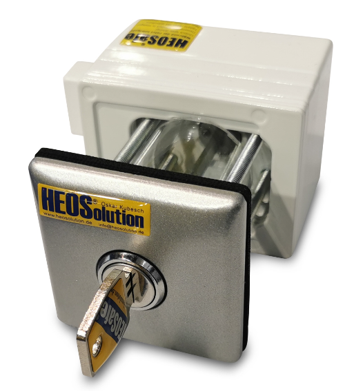 Heosafe beveileiging voor uw camperdeur grijze uitvoering hier te koop